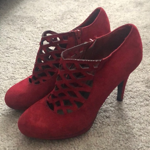 Impo | Shoes | Red Boots Heels | Poshmark